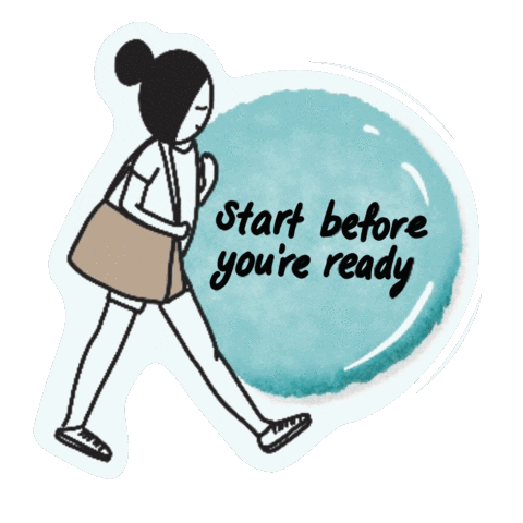 Start Now Just Do It Sticker for iOS & Android | GIPHY