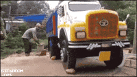 Animated Tow Truck Gif