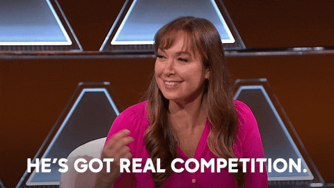 Game Show Point GIF by ABC Network - Find & Share on GIPHY