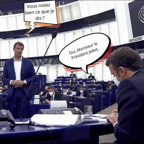Emmanuel Macron Europe GIF by 2022 l'écologie - Find & Share on GIPHY