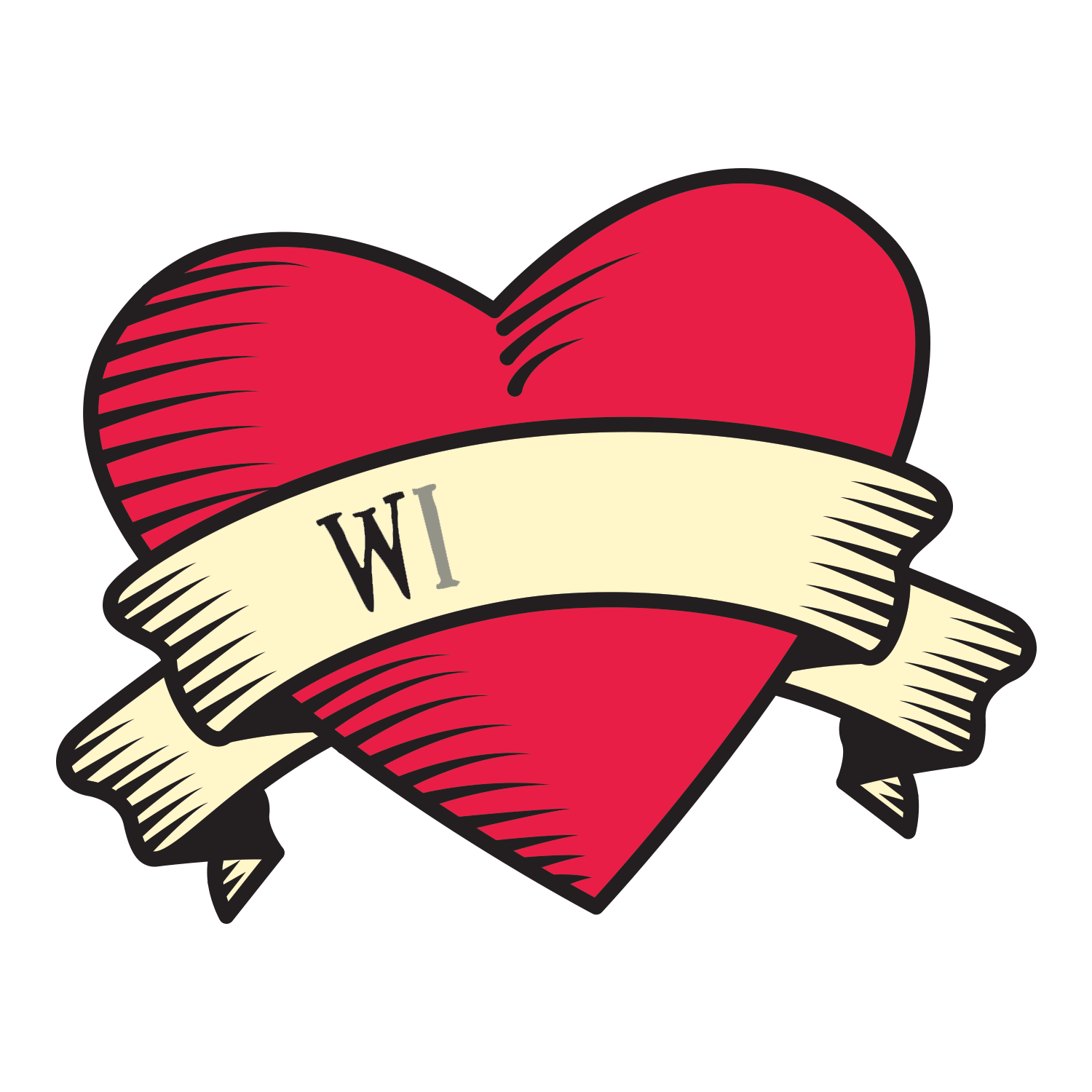 Winona Ryder Heart Sticker by Creeper for iOS & Android | GIPHY