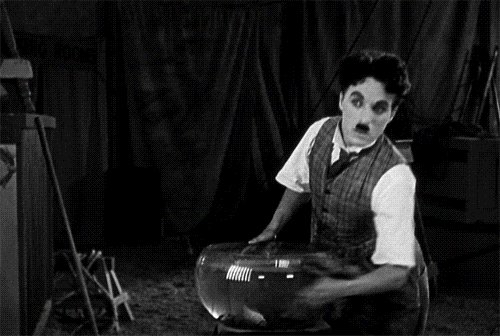 Charlie Chaplin GIF by Maudit - Find & Share on GIPHY