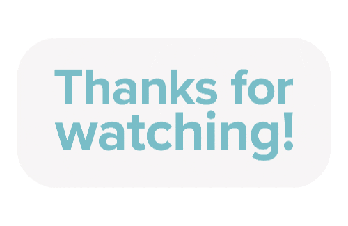 Thanks For Watching Animation Gif