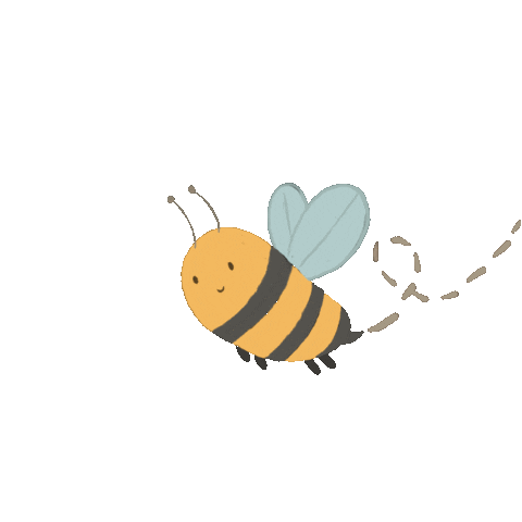 Happy Bee Sticker for iOS & Android | GIPHY