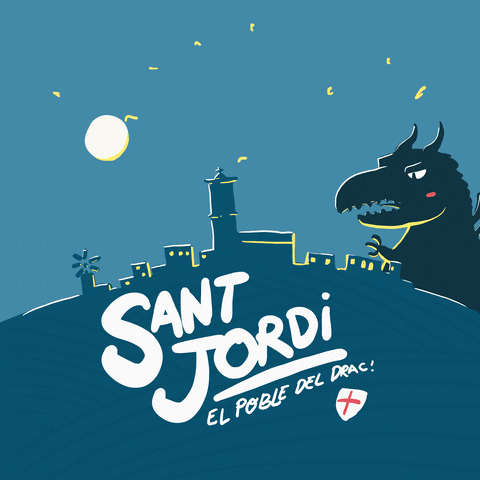 Sant Jordi Catala GIF - Find & Share on GIPHY