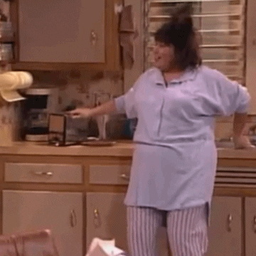 Shocked Roseanne Barr GIF by absurdnoise - Find & Share on GIPHY