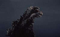 Godzilla Kick Gif