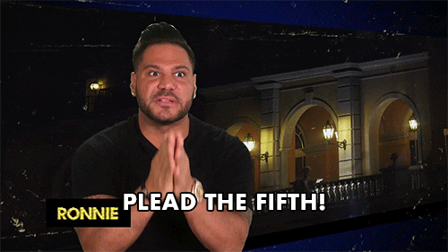 Plead The Fifth GIFs - Find & Share on GIPHY
