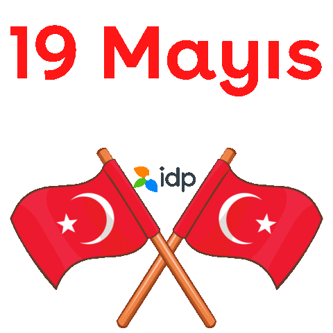 Turkish Flag Sticker by idp turkey for iOS & Android | GIPHY