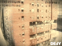 Building Explosion Animated Gif