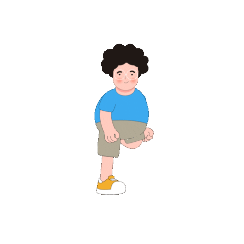 Hopping On One Foot Gif