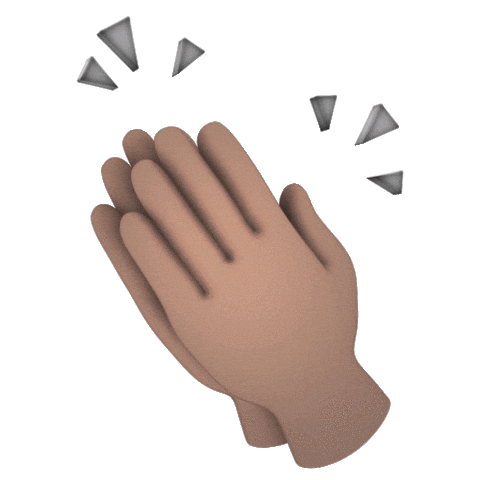 Clapping Emoticon Gif