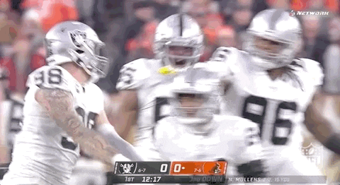 Las Vegas Raiders Football GIF by NFL - Find & Share on GIPHY