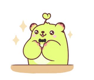 Sticker Bear Sticker by Minto Inc. for iOS & Android | GIPHY