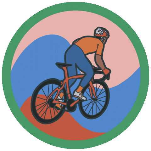 Man Bike Sticker for iOS & Android | GIPHY
