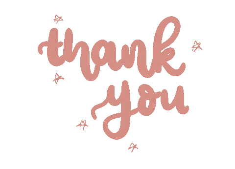 Thank You Calligraphy Gif