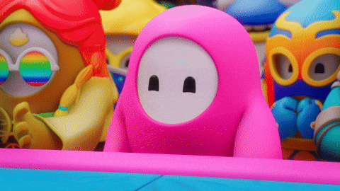 Happy Video Game GIF by Fall Guys - Find & Share on GIPHY