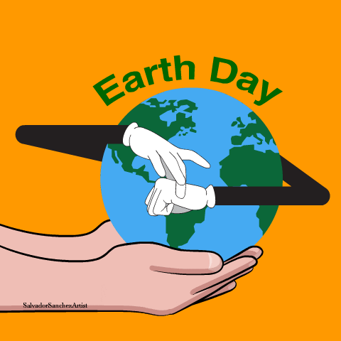 Save The Earth Animation GIF by Salvador Sanchez Artist - Find & Share ...