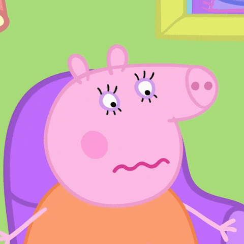 Scared No Clue GIF by Peppa Pig - Find & Share on GIPHY