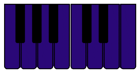 Piano Keyboard Gif