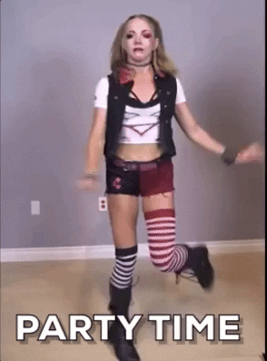 Harley Quinn Dance GIF by The Sean Ward Show - Find & Share on GIPHY