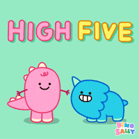 Self High Five Gif
