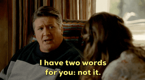 Not Me Reaction GIF by CBS - Find & Share on GIPHY