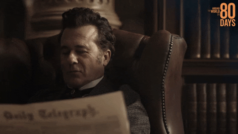 Jules Verne Reaction GIF by Around The World In 80 Days - Find & Share ...
