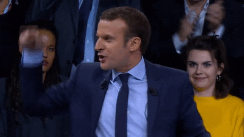 Emmanuel Macron Meeting GIF by franceinfo - Find & Share on GIPHY