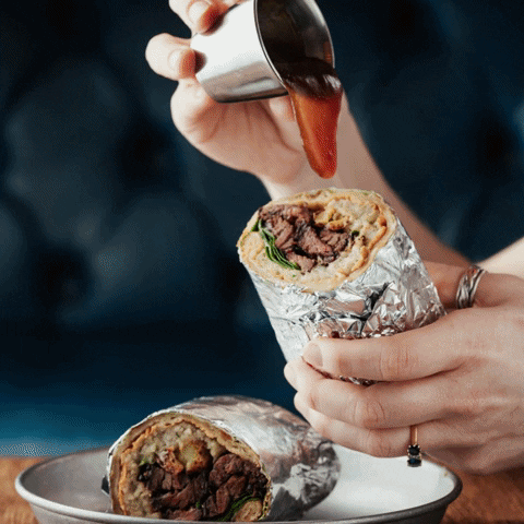 Turkey Burger Pizza GIF by True North Brew Co - Find & Share on GIPHY