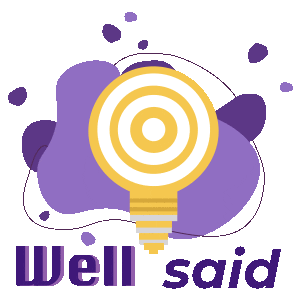 Well Said Sticker by CreativeDesk for iOS & Android | GIPHY