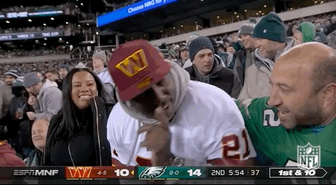 Washington Takes Command During MNF! by Sports GIFs | GIPHY