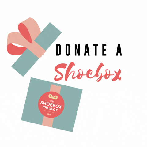 Gift Donate GIF by The Shoebox Project for Women - Find & Share on GIPHY