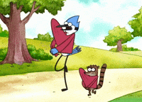 Regular Show Benson Angry Gif