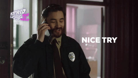 Nice Try Gif