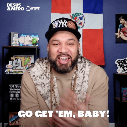 Go Get Em Baby GIFs - Get the best GIF on GIPHY