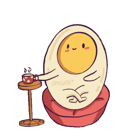 Sleepy Drinking Coffee Sticker for iOS & Android | GIPHY