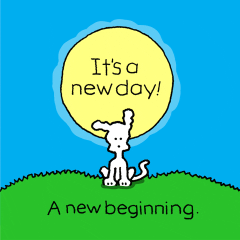 New Day Love GIF by Chippy the Dog - Find & Share on GIPHY