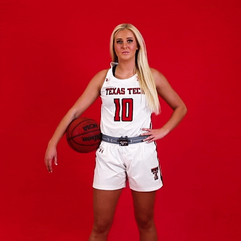 Bryn Gerlich GIF by Texas Tech Women's Basketball - Find & Share on GIPHY