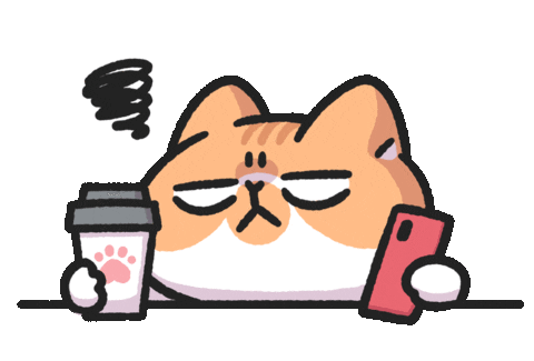 Badface Mimi Cat 厭世小咪 GIFs on GIPHY - Be Animated