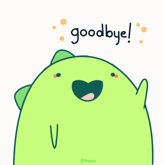 Goodbye Gif Animation