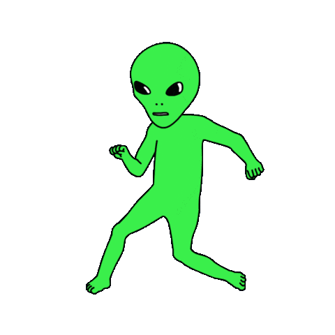 Dancing Alien Gif