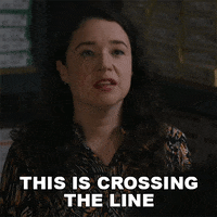 You Crossed The Line Gif
