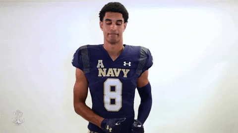 College Football Go Navy GIF by Navy Athletics - Find & Share on GIPHY