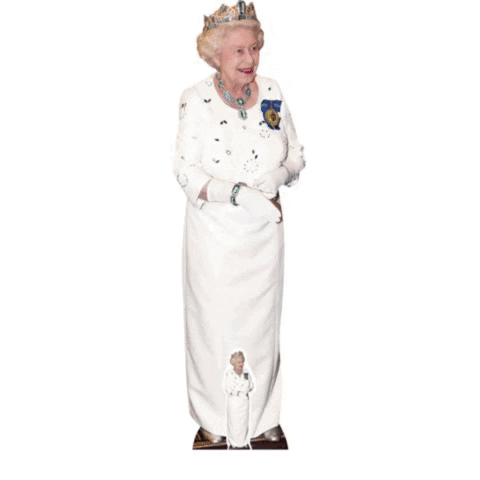 QUEEN JUBILEE PLATINUM 70TH CARDBOARD CUTOUT GIFs on GIPHY - Be Animated