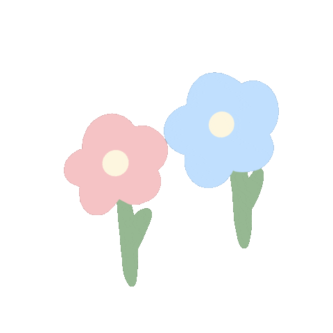 Pink Flower Sticker for iOS & Android | GIPHY