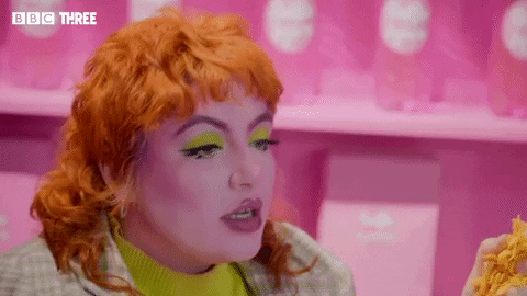 Glow Up Maya Jama GIF by BBC Three - Find & Share on GIPHY