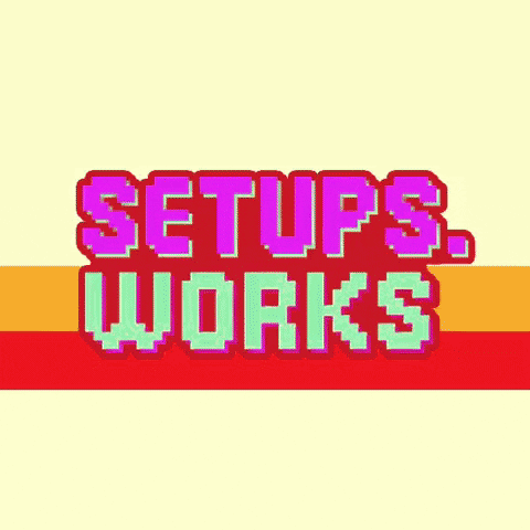 Setups Works GIFs on GIPHY - Be Animated