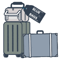 Blue Ribbon Bags GIFs on GIPHY - Be Animated