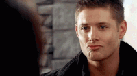 Dean Smirk Gif